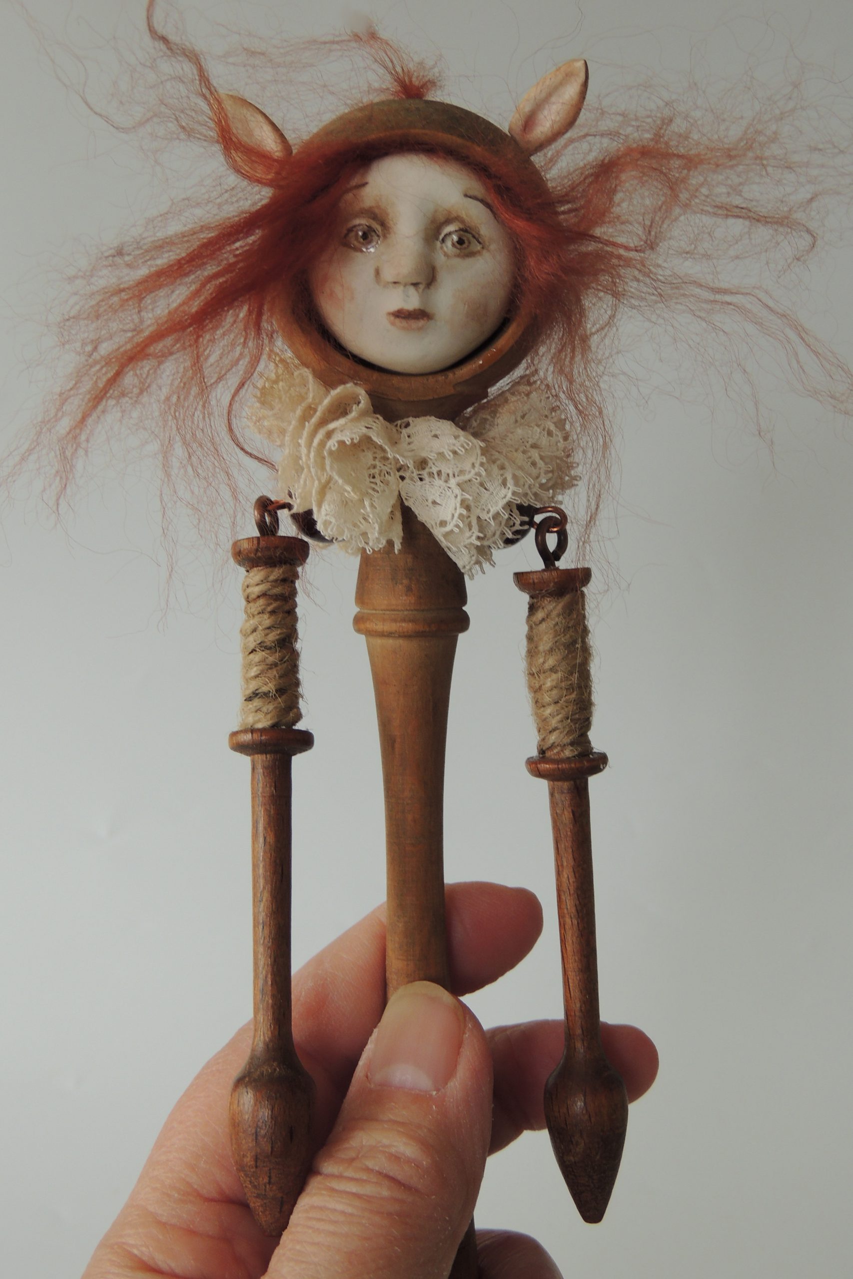 Spoon doll Corona » Marlaine Verhelst Doll-Artist